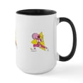 CafePress - Power Rangers Pink Ranger - 15 oz Ceramic Large White ...