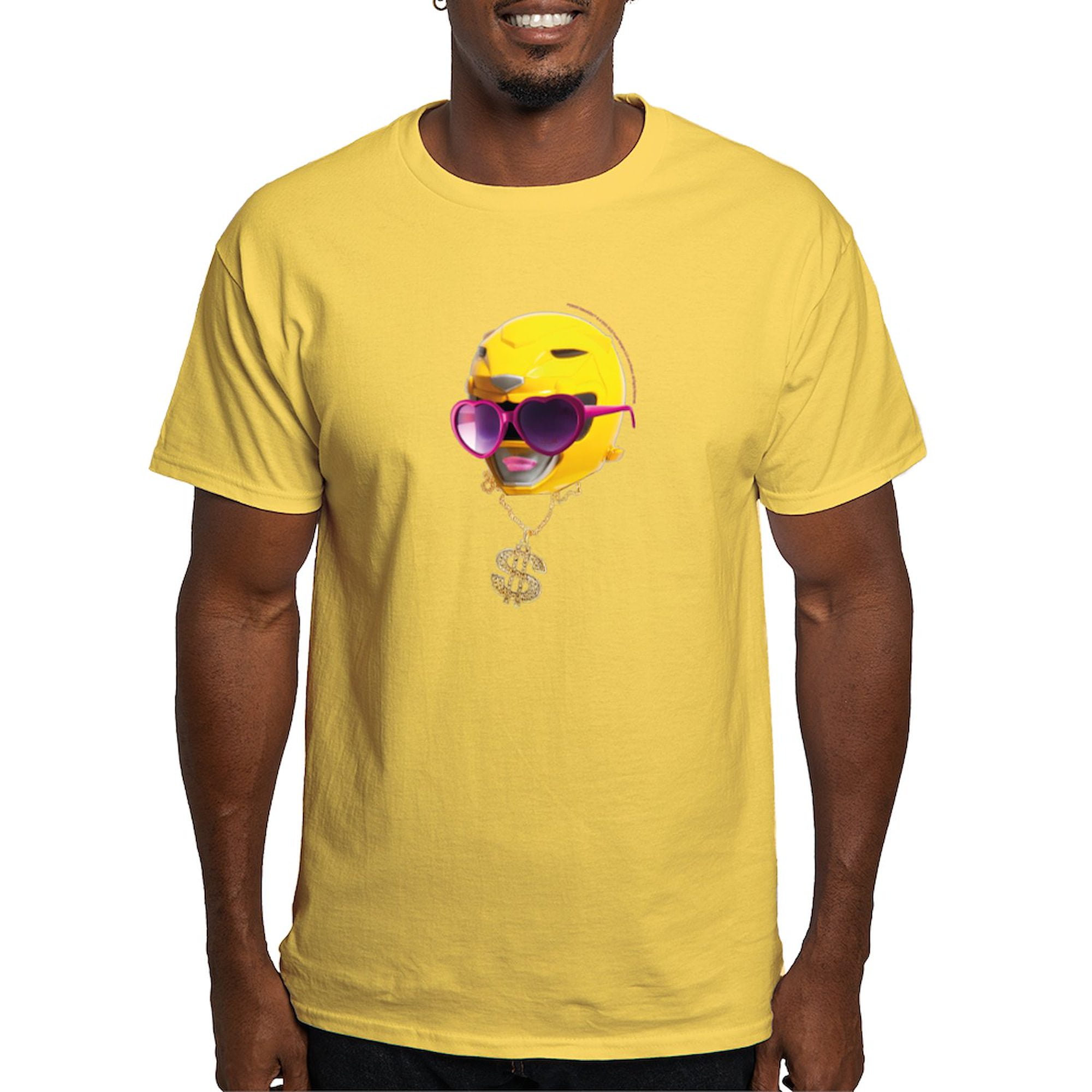 CafePress - Power Rangers Yellow Ranger Wi Men's Value T Shirt - Men's ...