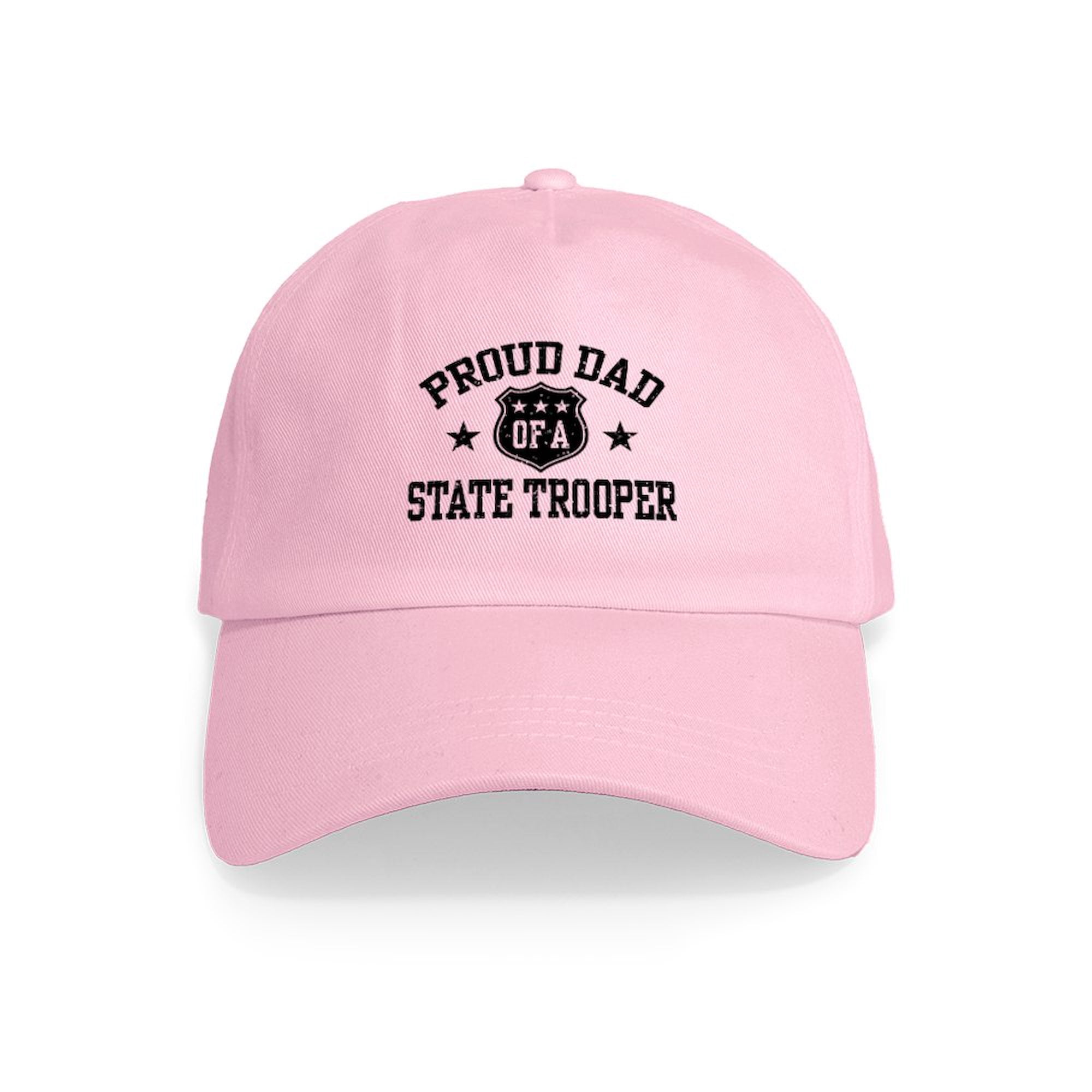 CafePress - Proud Dad Of A State Trooper Cap - Adjustable 100% Brushed ...