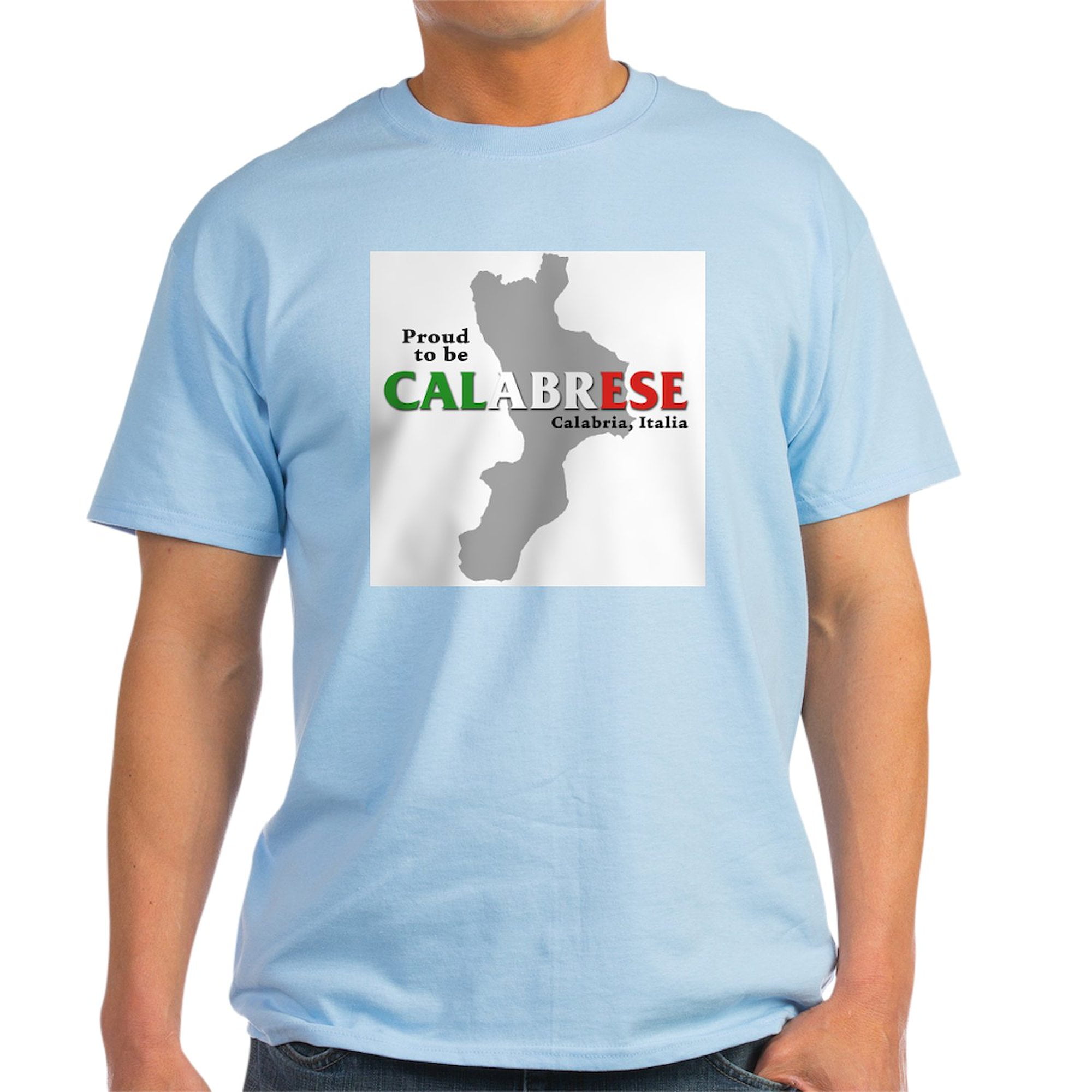 CafePress - Proud To Be Calabrese Ash Grey T Shirt - Light T-Shirt - CP ...