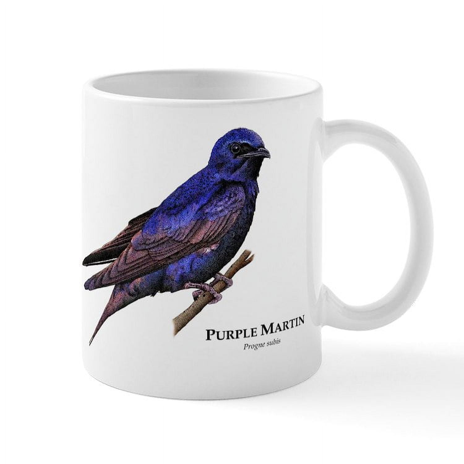 CafePress - Purple Martin Mug - 11 oz Ceramic Mug - Novelty Coffee Tea ...