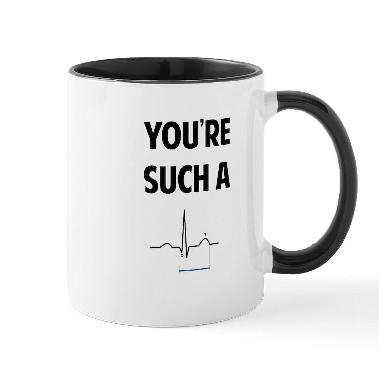 CafePress - QT Mug - 11 oz Ceramic Mug - Novelty Coffee Tea Cup ...