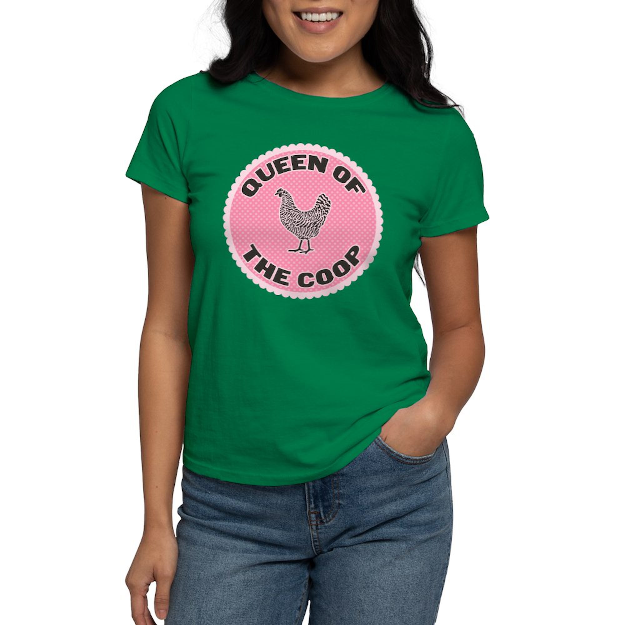 CafePress - Queen Of The Coop Women's Value T Shirt - Women's ...