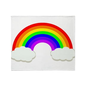 Rainbow Throw Blankets