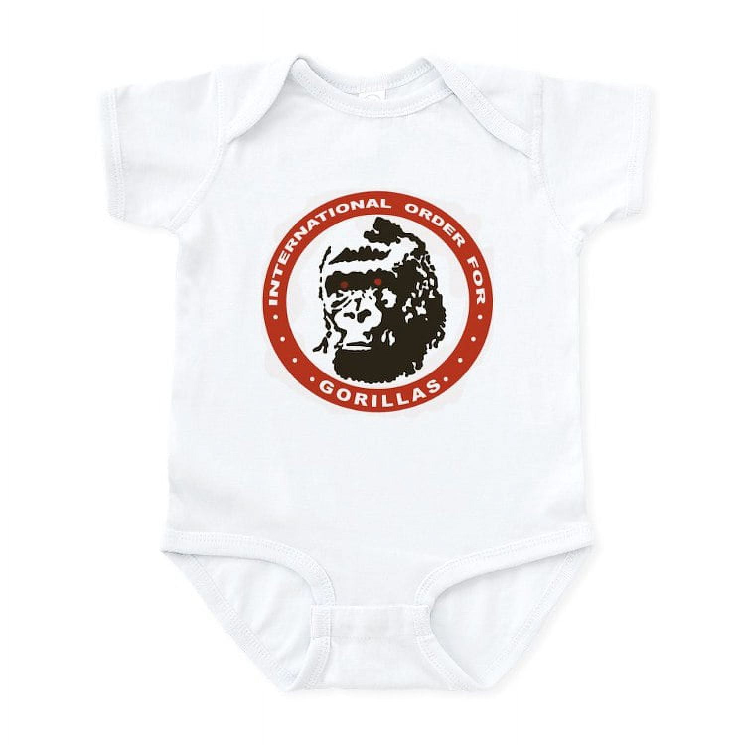 CafePress - Real Genius Intl Ordr For Gorillas Infant Bodysuit - Baby ...
