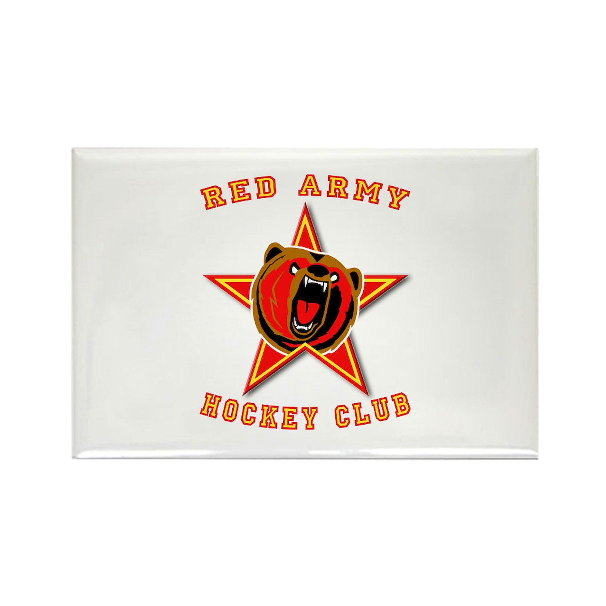 CafePress - Red Army Logo - Rectangle Magnet, 2"x3" Refrigerator Magnet ...