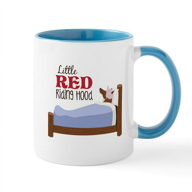 CafePress - Red Riding Hood Mugs - 11 oz Ceramic Mug - Novelty Coffee ...