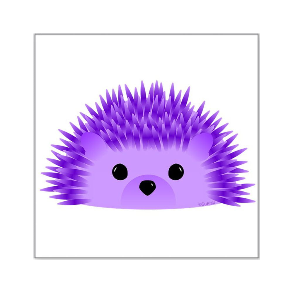 CafePress - Redgy The Hedgehog Square Sticker 3 X 3 - Square Sticker 3 ...