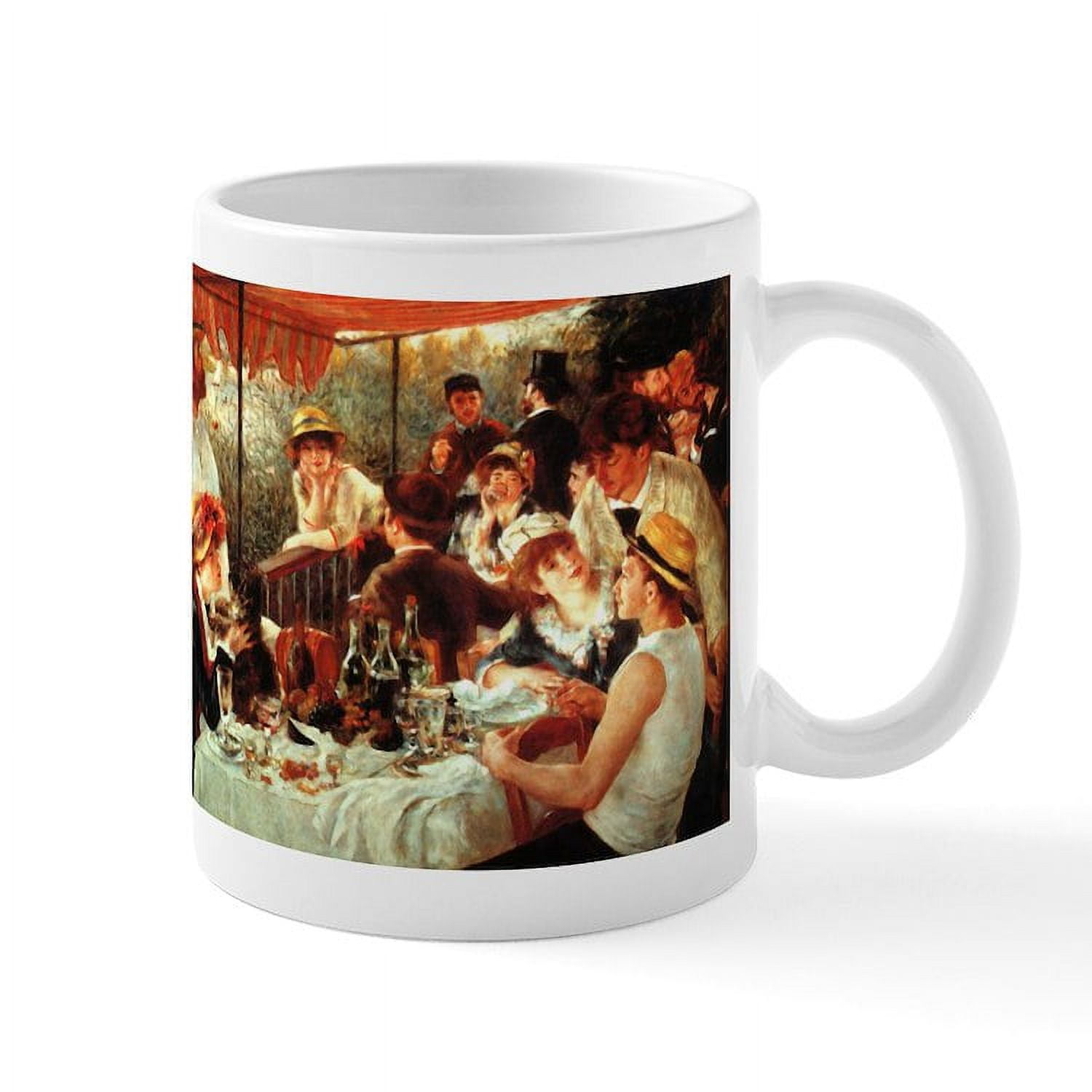 CafePress - Renoir Boating Party Mug - 11 oz Ceramic Mug - Novelty ...