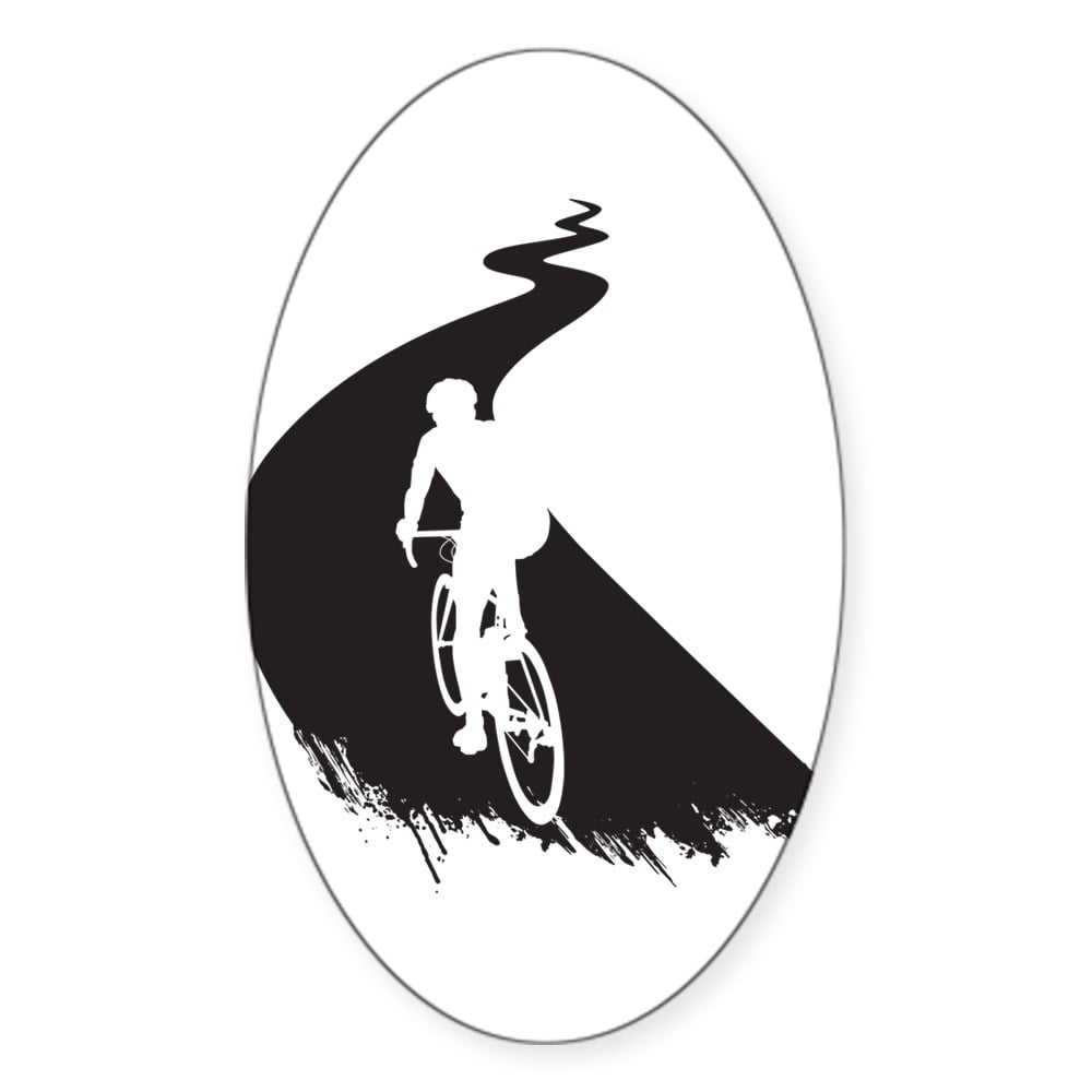 CafePress - Roadie - Sticker (Oval) - Walmart.com
