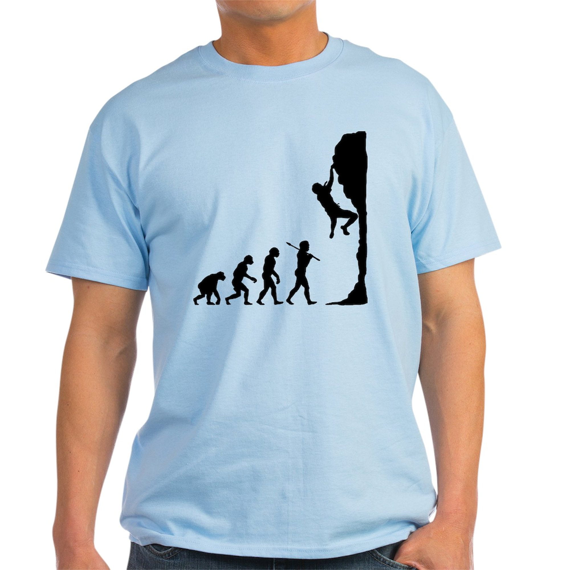 CafePress - Rock Climbing Light T Shirt - Men's Classic Graphic T-Shirt ...