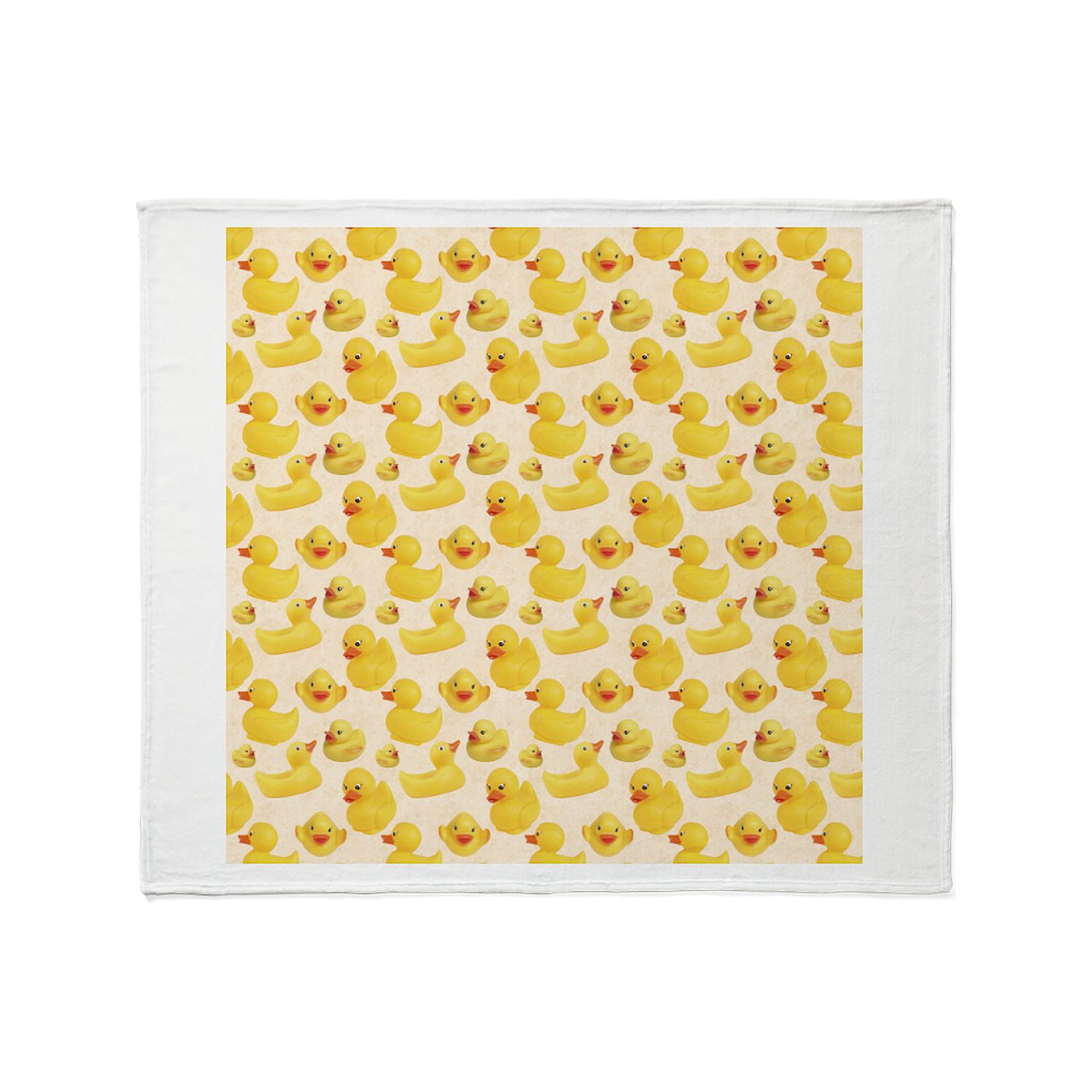 CafePress - Rubber Duck Throw Blanket - Soft Fleece Throw Blanket, 50 ...