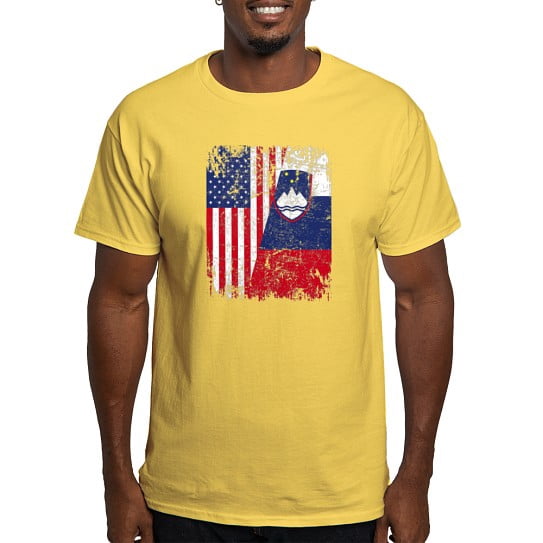CafePress - SLOVENIAN American Flag Men Women Kids SLOVENIA Men's Value ...