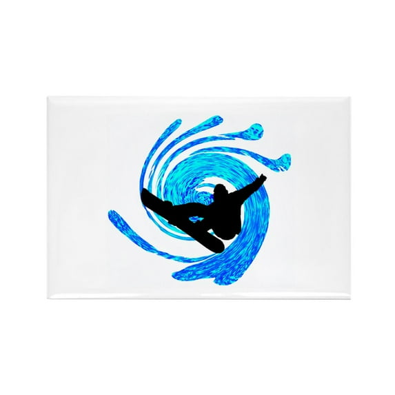 CafePress - SNOWBOARD Magnets - Rectangle Magnet, 2"x3" Refrigerator ...