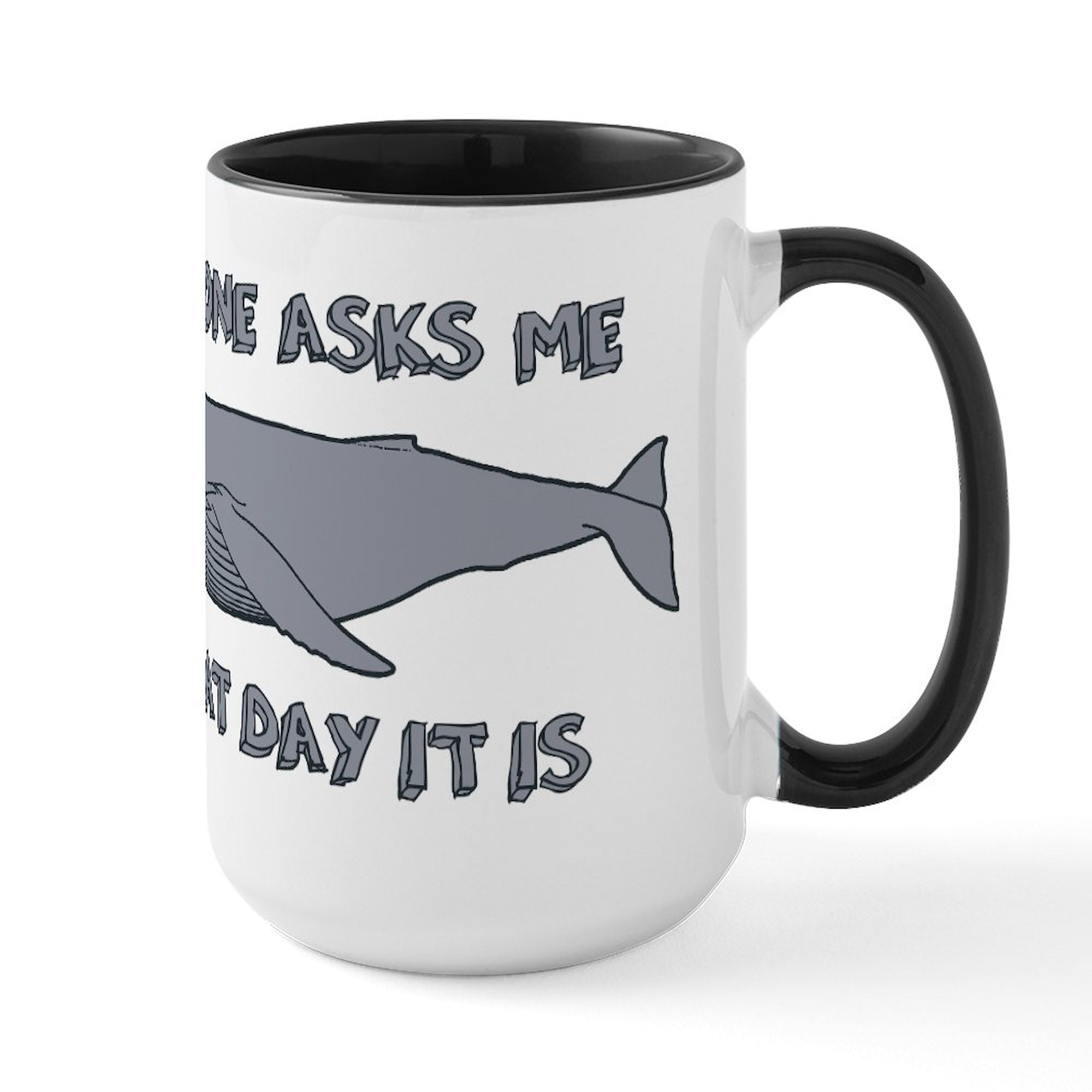 CafePress - Sad Hump Day Humpback Mugs - 15 oz Ceramic Large White ...