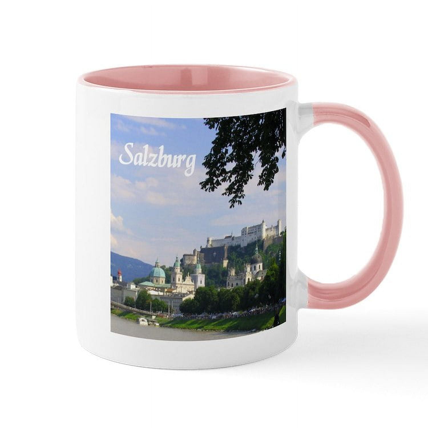 CafePress - Salzburg Souvenir Mugs - 11 oz Ceramic Mug - Novelty Coffee ...