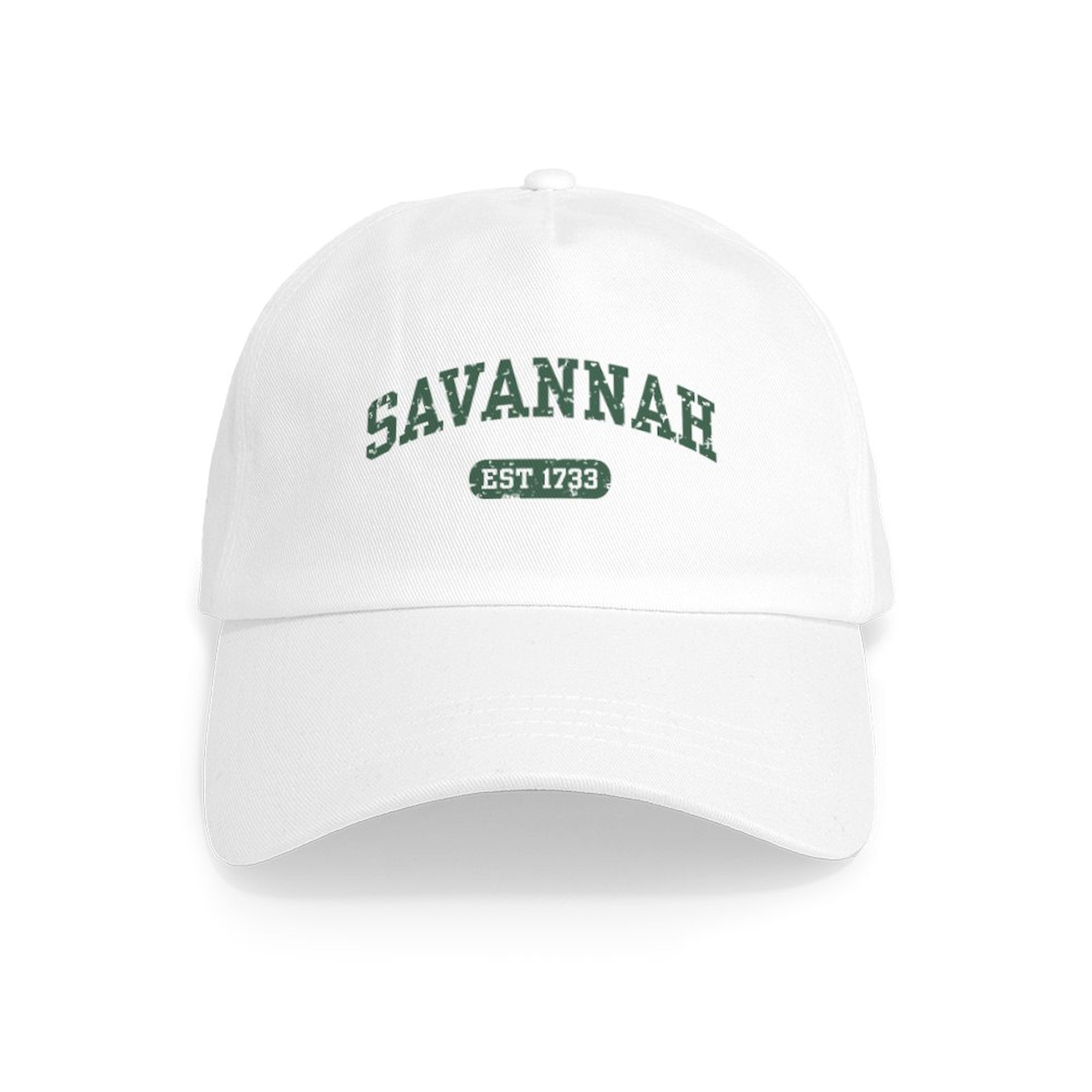 CafePress - Savannah Est 1733 Cap - Adjustable 100% Brushed Unisex ...