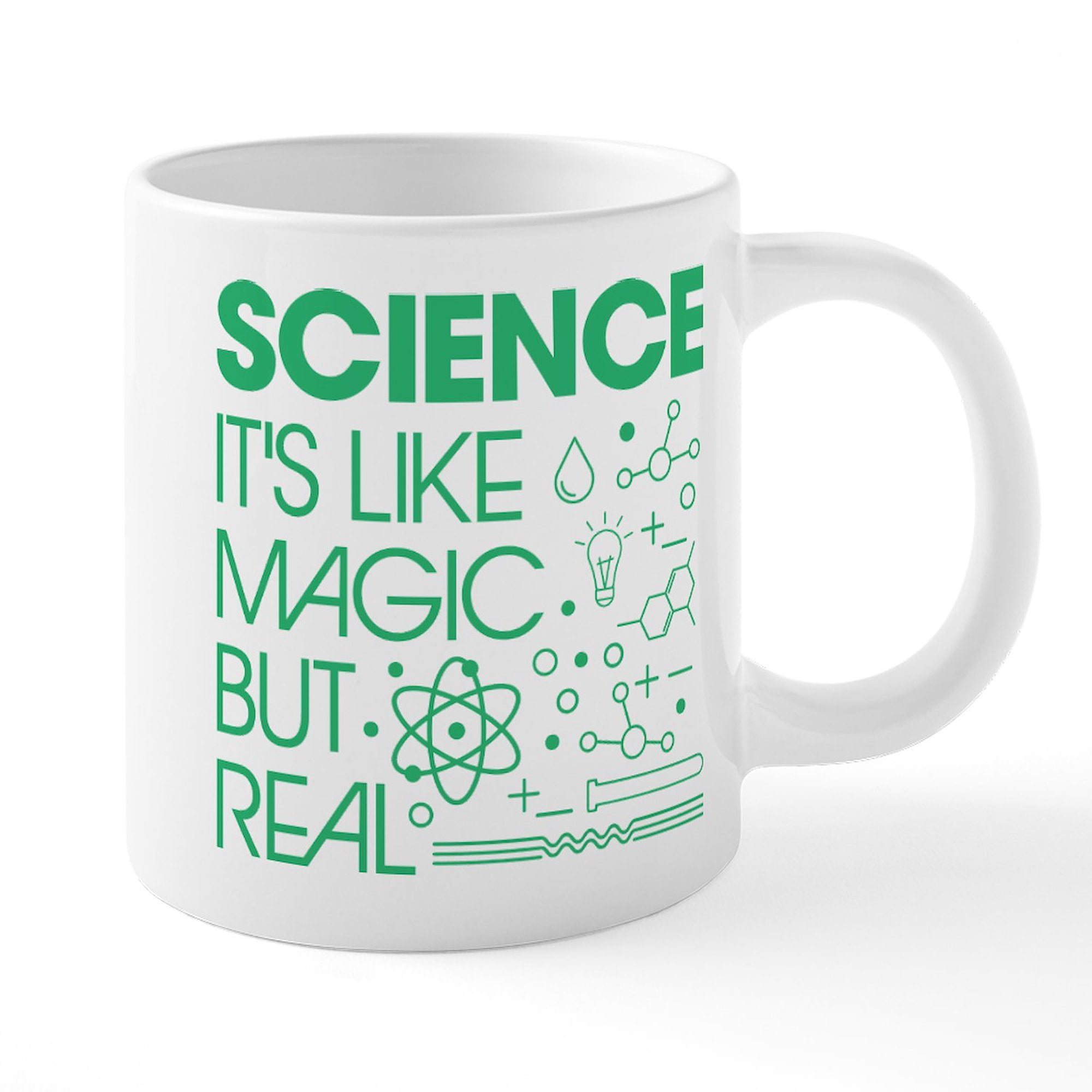 CafePress - Science Like Magic But Real Mugs - 20 Oz White Ceramic Mega ...