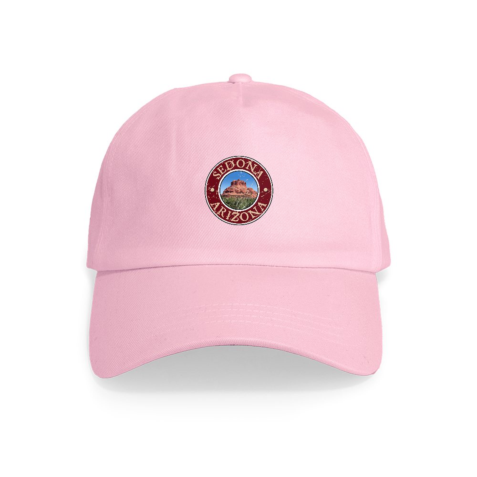 CafePress - Sedona, AZ Bell Rock Cap - Adjustable 100% Brushed Unisex ...