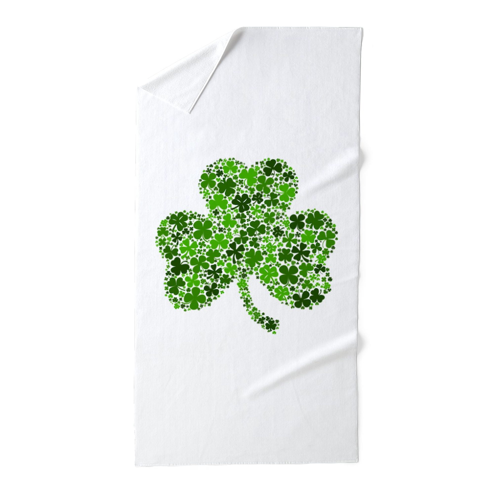 CafePress - Shamrock Of Shamrocks - Large Beach Towel, Soft 30"x60 ...