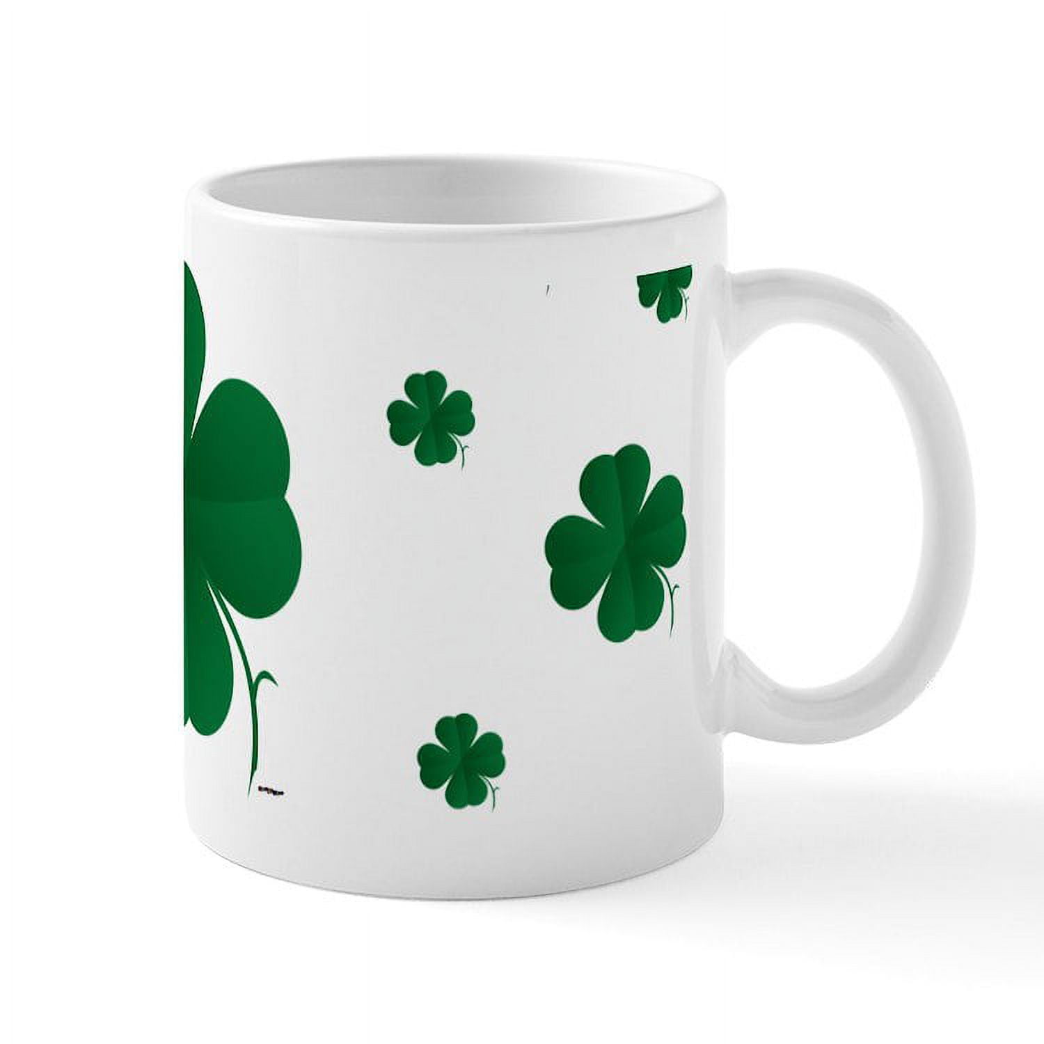 CafePress - Shamrocks Multi Mug - 11 oz Ceramic Mug - Novelty Coffee ...