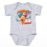 CafePress - Slice Of Freedom Tee 4Th July Pizza & USA Flag S - Cute ...