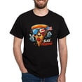 CafePress - Slice Of Freedom Tee 4Th July Pizza & USA Flag S Men's ...