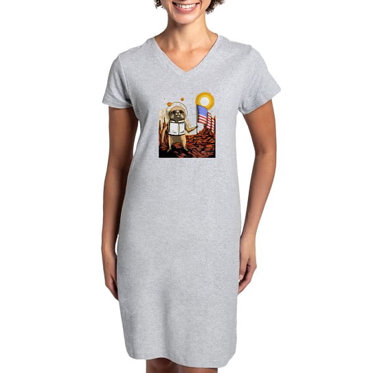 CafePress - Sloth Astronaut 4Th Of July USA American Flag Mars - Women ...