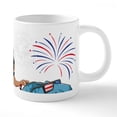 CafePress - Sloth Ridding T Rex American Flag Fireworks Lover - 20 Oz ...
