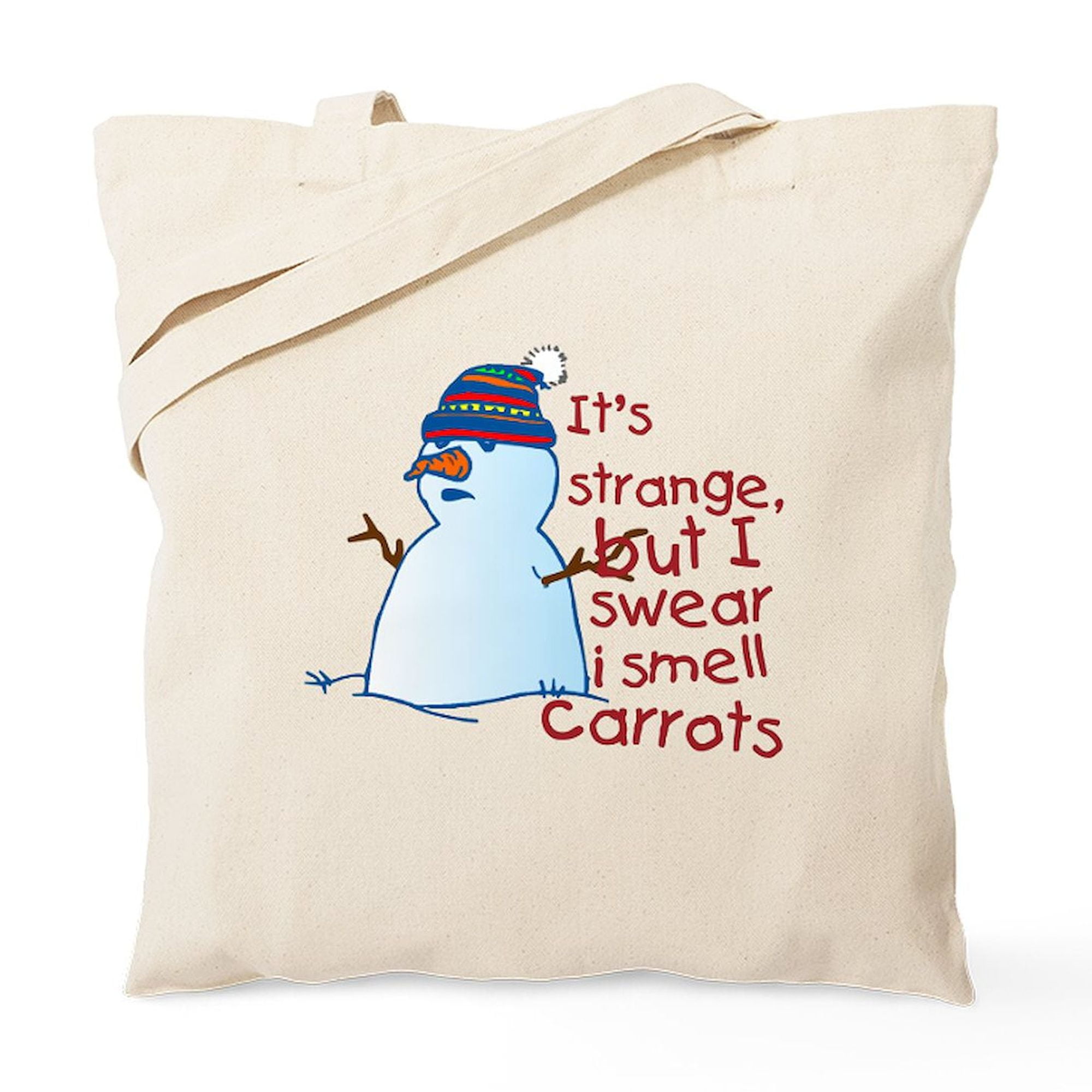 CafePress - Smell Carrots Tote Bag - Unisex Canvas Tote Bag, Beige, 1 ...