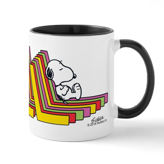 CafePress - Snoopy CHILL 11 Oz Ceramic Mug - 11 oz Ceramic Mug ...