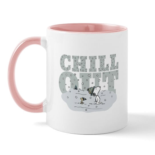 CafePress - Snoopy Chill Out Mugs - 11 oz Ceramic Mug - Novelty Coffee ...