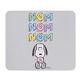 CafePress - Snoopy Nomnomnom Full Bleed Mousepad - Non-slip Rubber ...