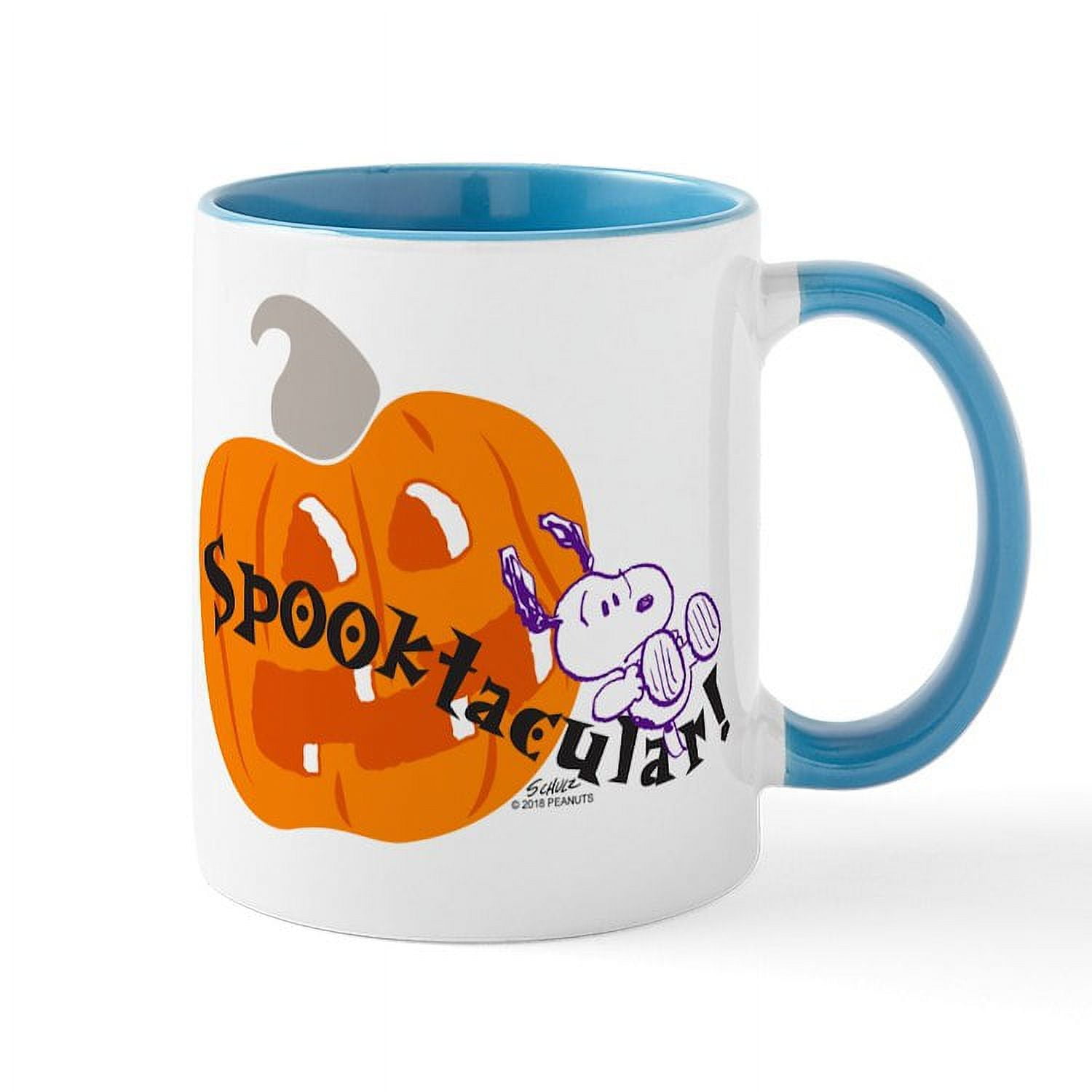 CafePress - Snoopy Spooktacular - 11 oz Ceramic Mug - Novelty Coffee ...