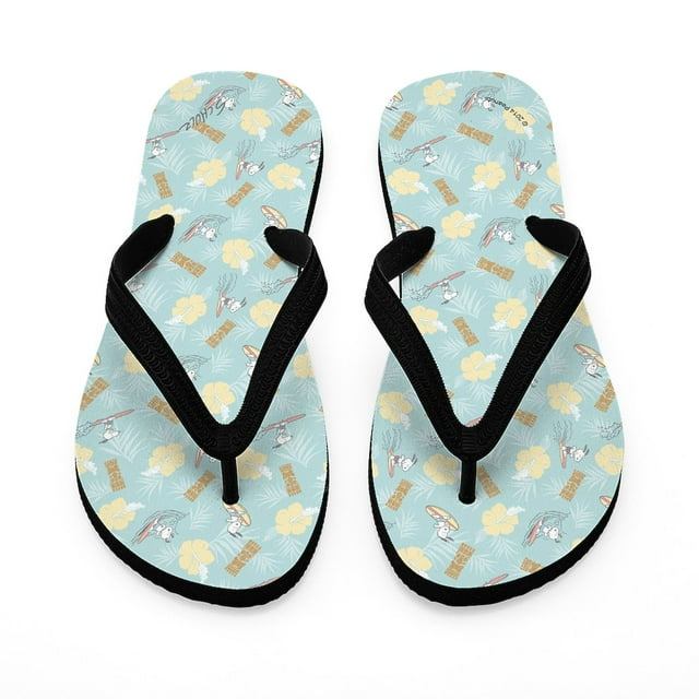 CafePress - Snoopy Tiki Flip Flops - Flip Flops, Funny Thong Sandals ...
