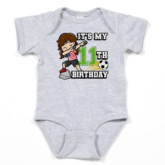 CafePress - Soccer Girl It's My 11Th Birthday American Flag - Cute ...