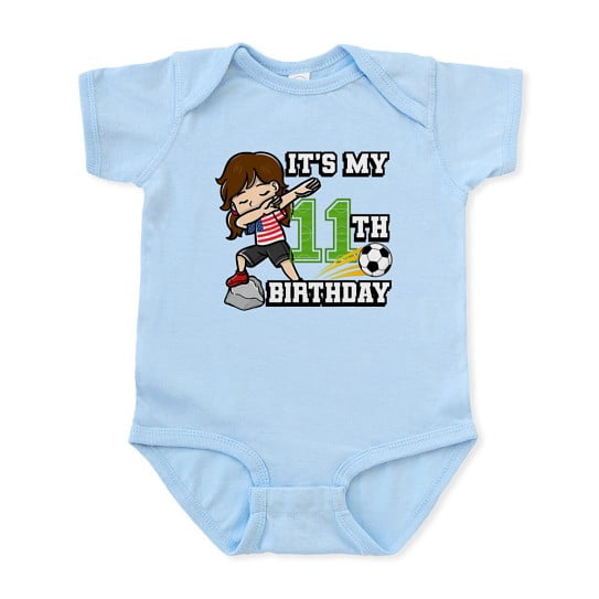 CafePress - Soccer Girl It's My 11Th Birthday American Flag - Cute ...