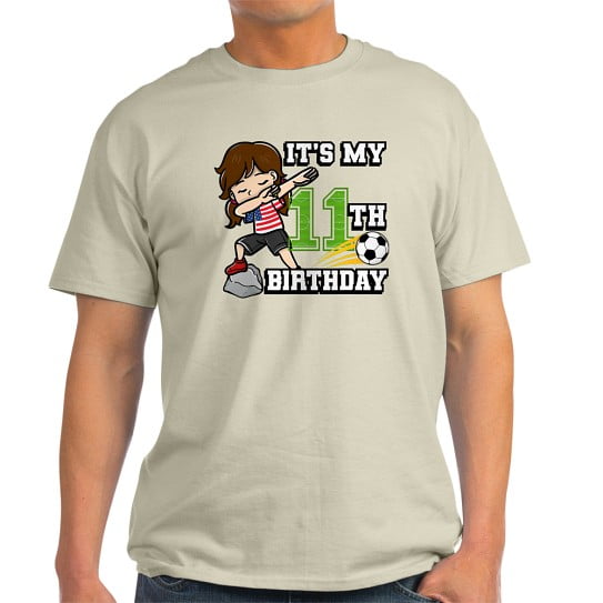 CafePress - Soccer Girl It's My 11Th Birthday American Flag Men's Value ...