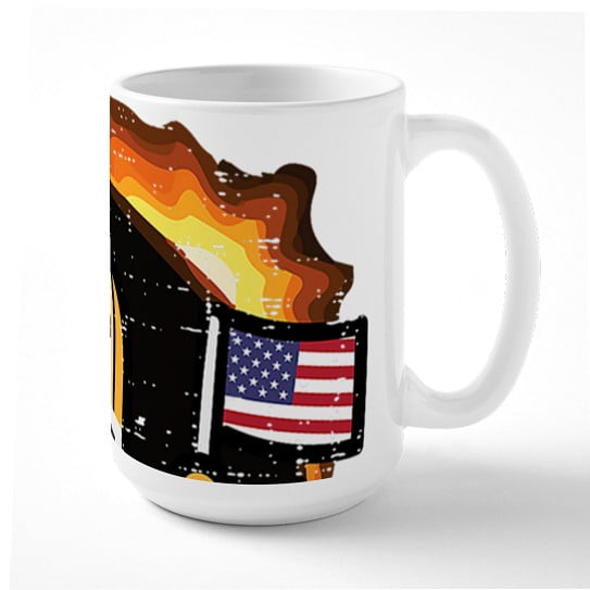 CafePress - Solar Eclipse Hotdog US Flag 4.08.24 Men Boys Kids - 15 oz ...