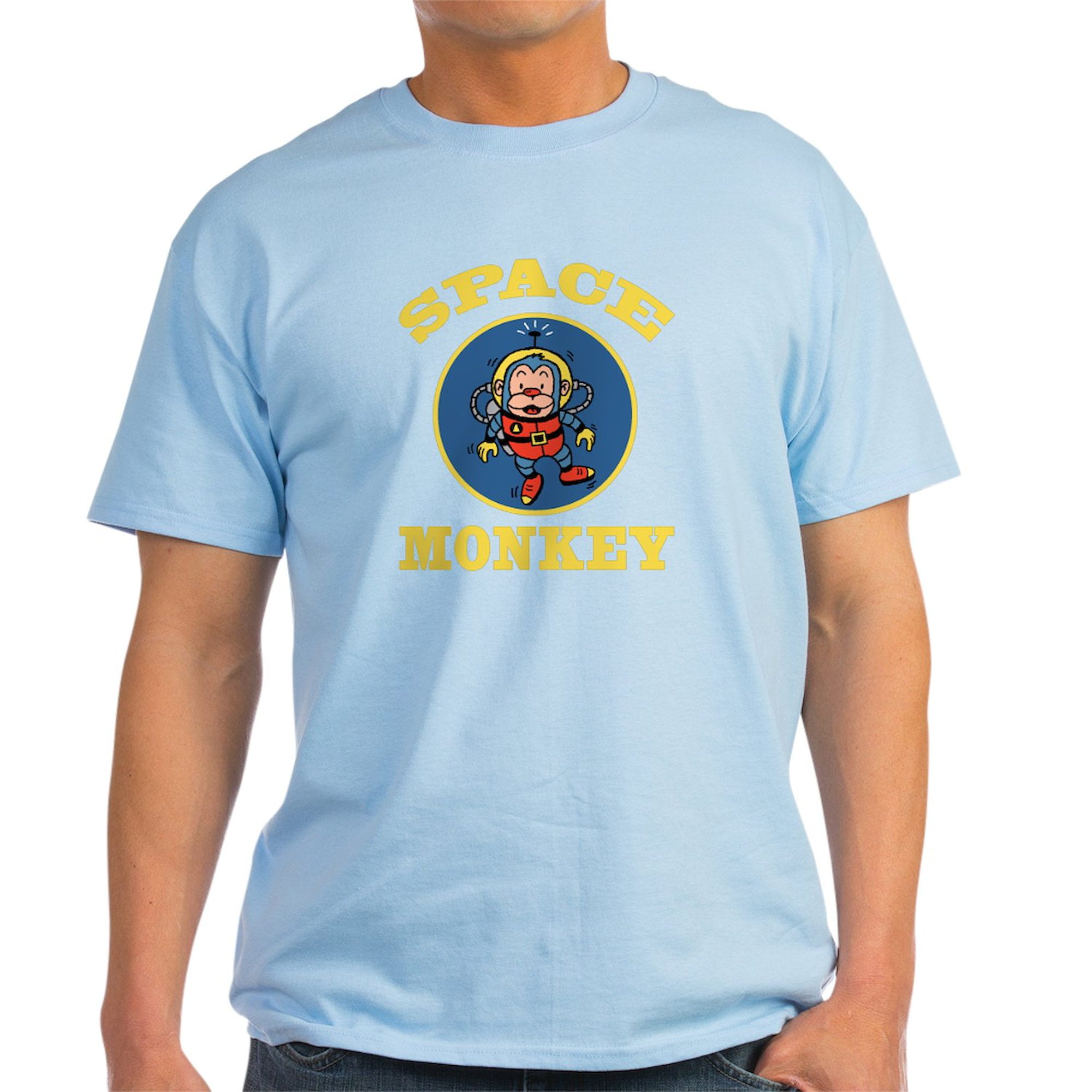 CafePress - Space Monkey Men's Value T Shirt - Men's Classic Graphic T ...