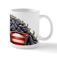 CafePress - Spanish Water Dog Dog Lover Flag 4Th Of July Patri - 11 oz ...