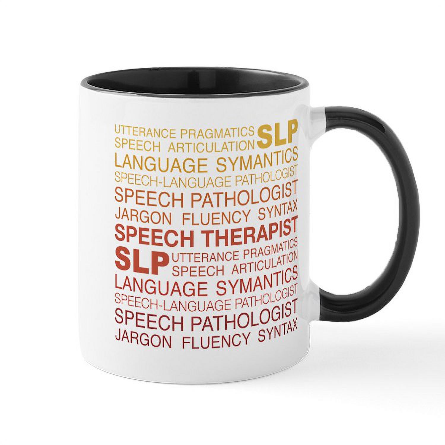 CafePress - Speech Therapist Word Cloud - 11 oz Ceramic Mug - Novelty ...