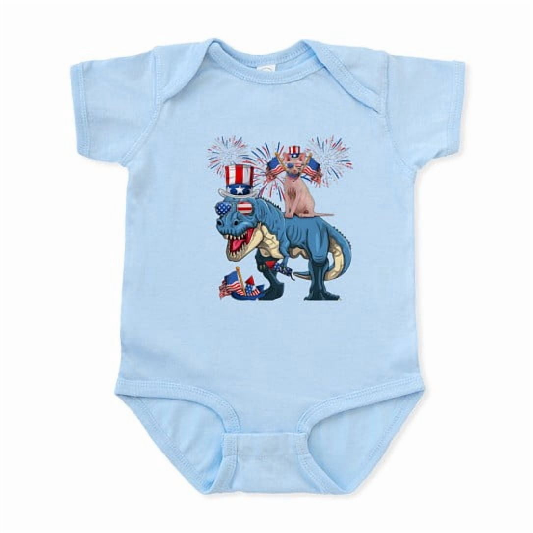 CafePress - Sphynx Cat With T Rex USA Flag Indepedence Day 4Th - Cute ...