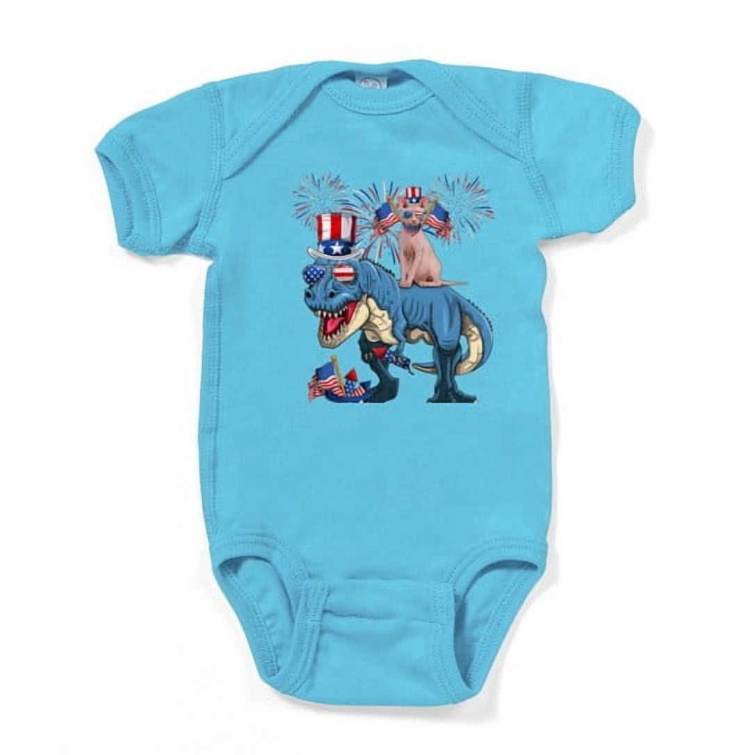 CafePress - Sphynx Cat With T Rex USA Flag Indepedence Day 4Th - Cute ...