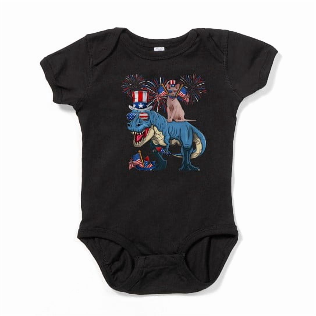 CafePress - Sphynx Cat With T Rex USA Flag Indepedence Day 4Th - Cute ...