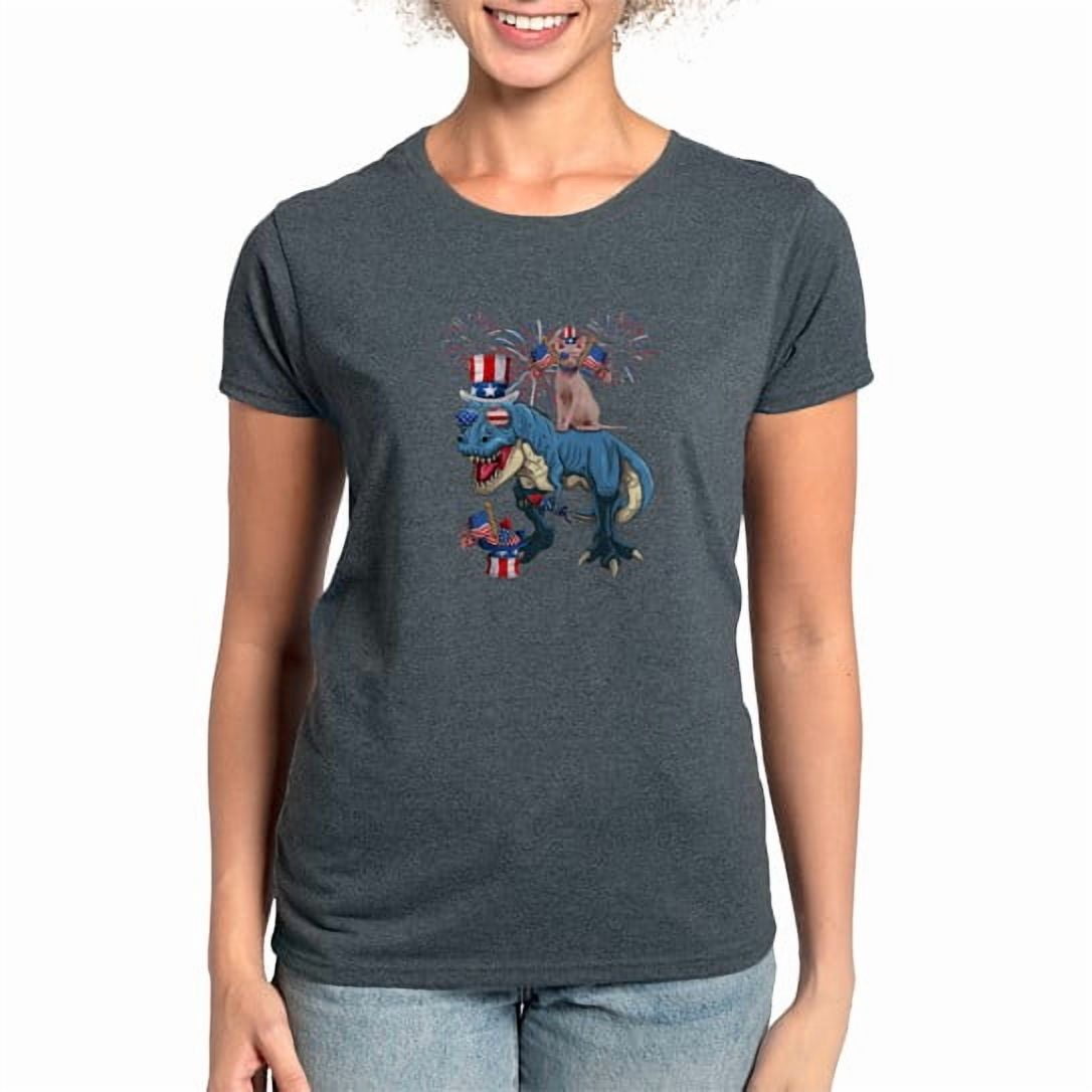 CafePress - Sphynx Cat With T Rex USA Flag Indepedence Day 4Th Women's ...
