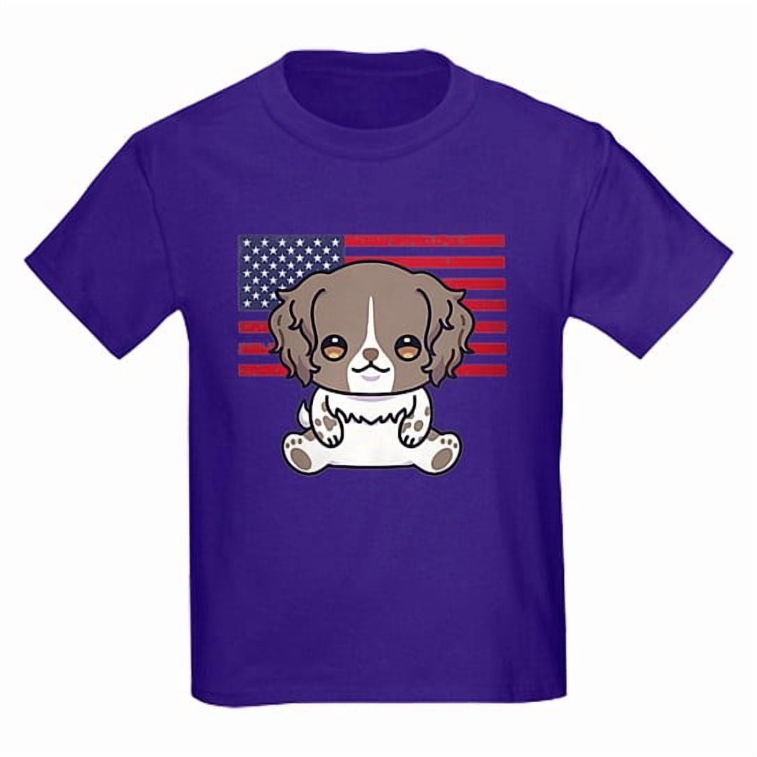 CafePress - Springer Spaniel 4Th Of July Patriotic USA America Kids T ...