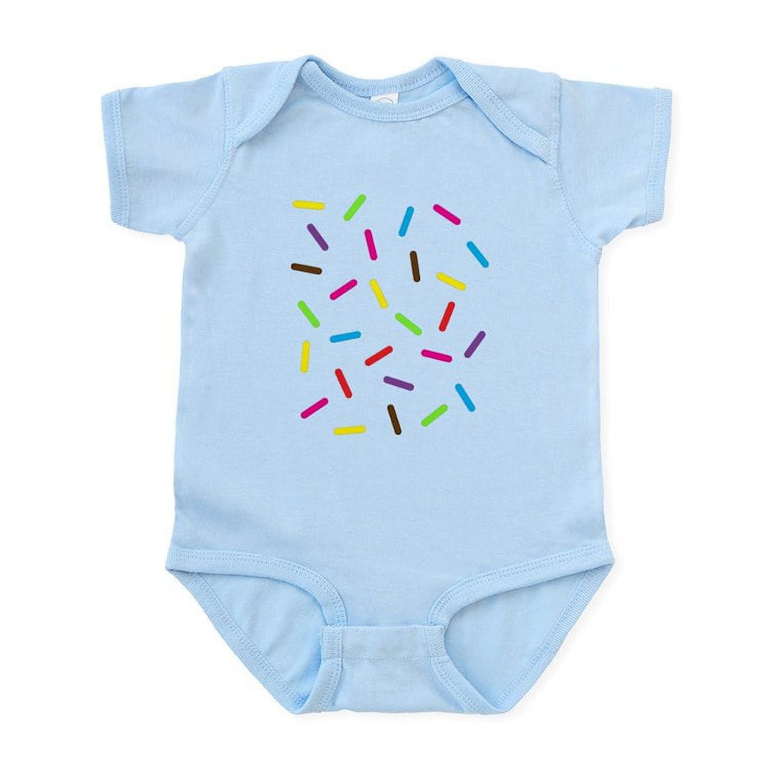 CafePress - Sprinkles Body Suit - Baby Light Bodysuit, Size Newborn ...