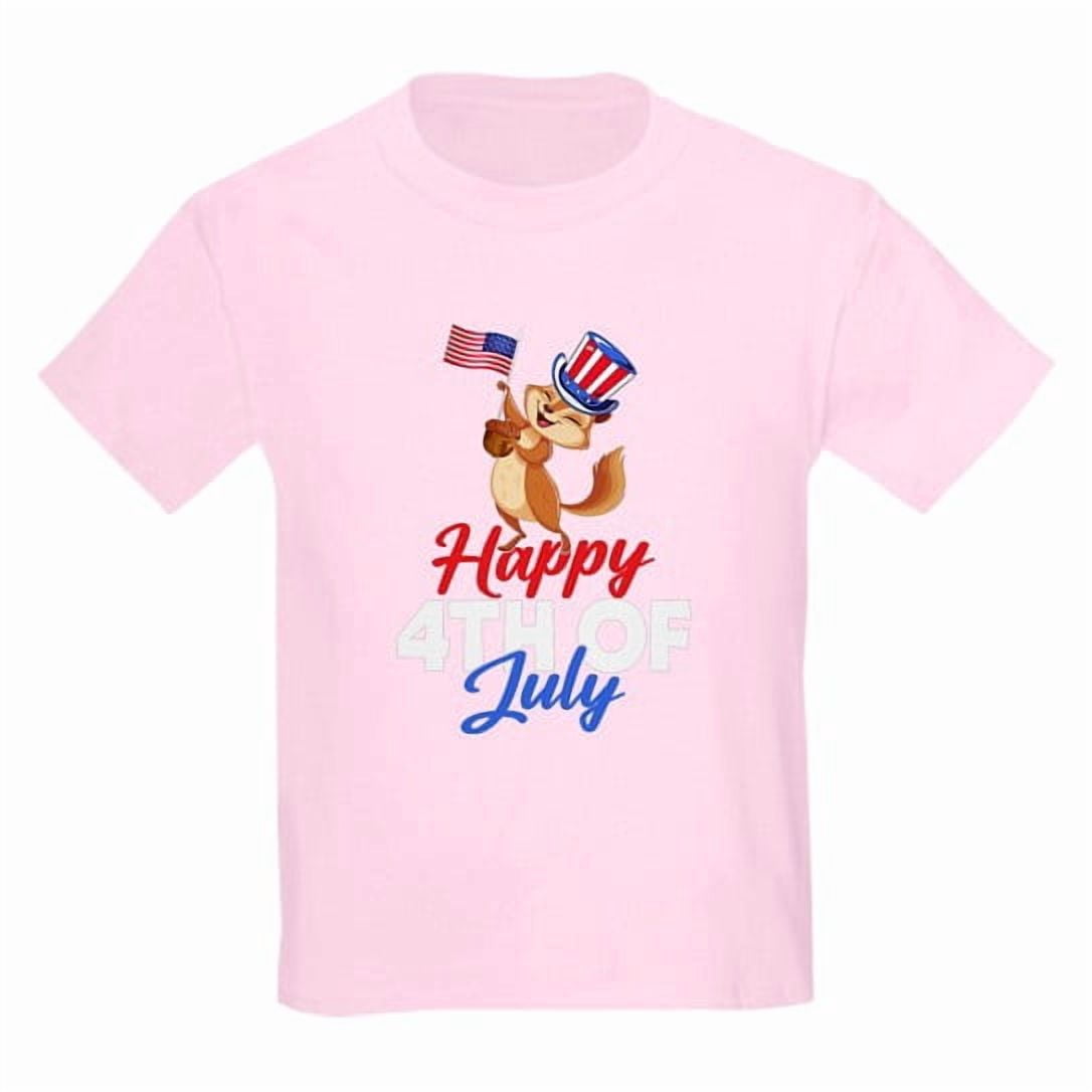 CafePress - Squirrel 4Th Of July America Funny USA Flag Squirr Kids T ...