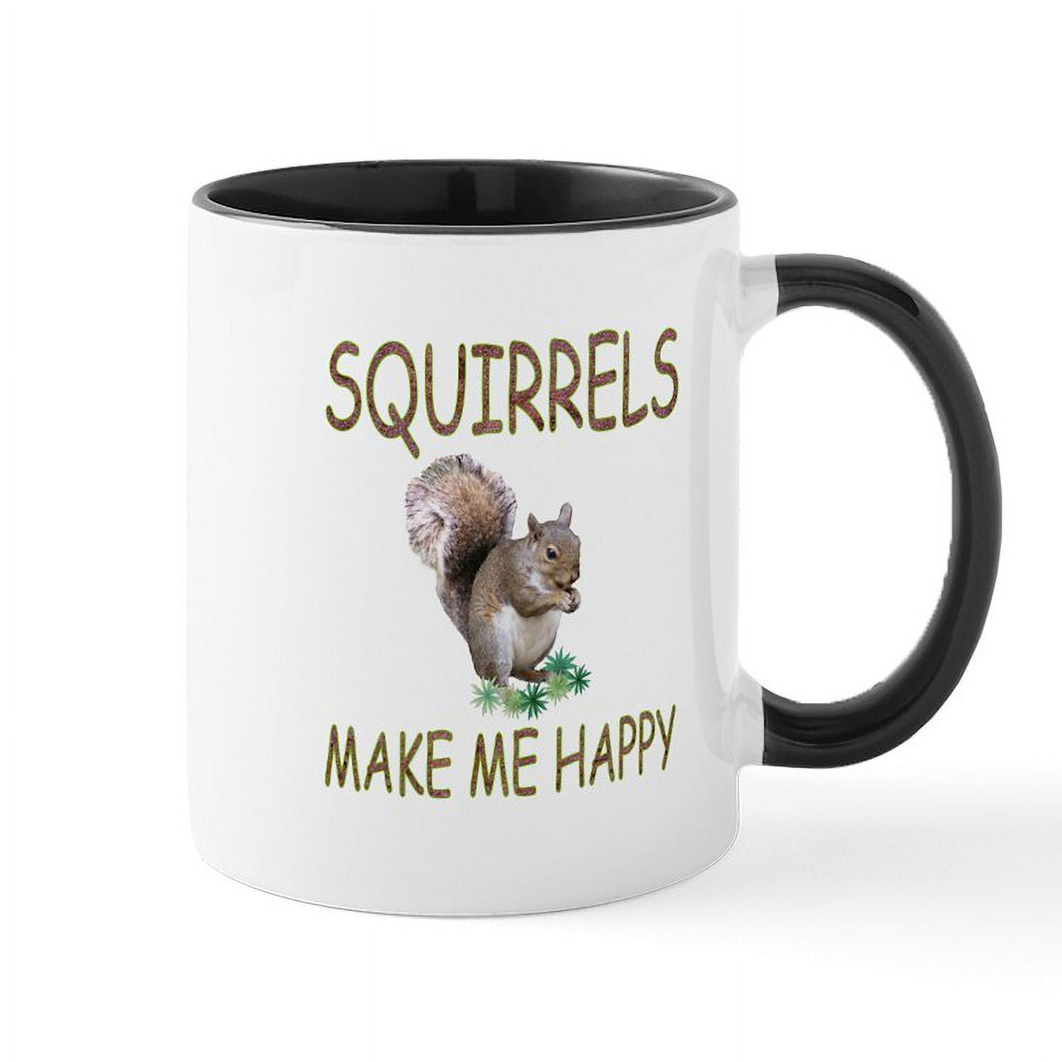 CafePress - Squirrels Mug - 11 oz Ceramic Mug - Novelty Coffee Tea Cup ...